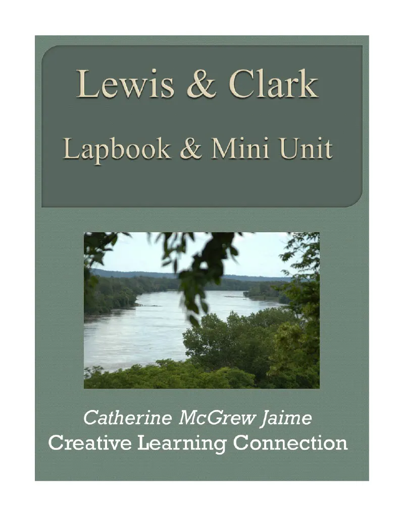 Lewis and Clark Lapbook & Mini Unit by Teach Simple