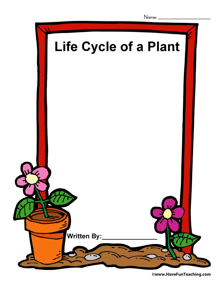 Life Cycle of a Plant Book by Teach Simple
