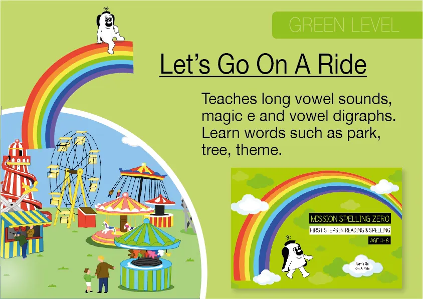 Long Vowel Sounds, Magic E And Vowel Digraphs: Let’s Go On A Ride by ...