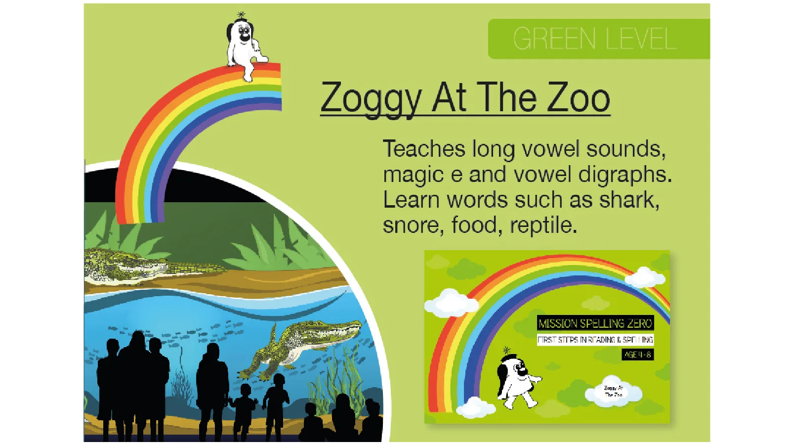 Long Vowel Sounds, Magic E And Vowel Digraphs: Zoggy At The Zoo by ...