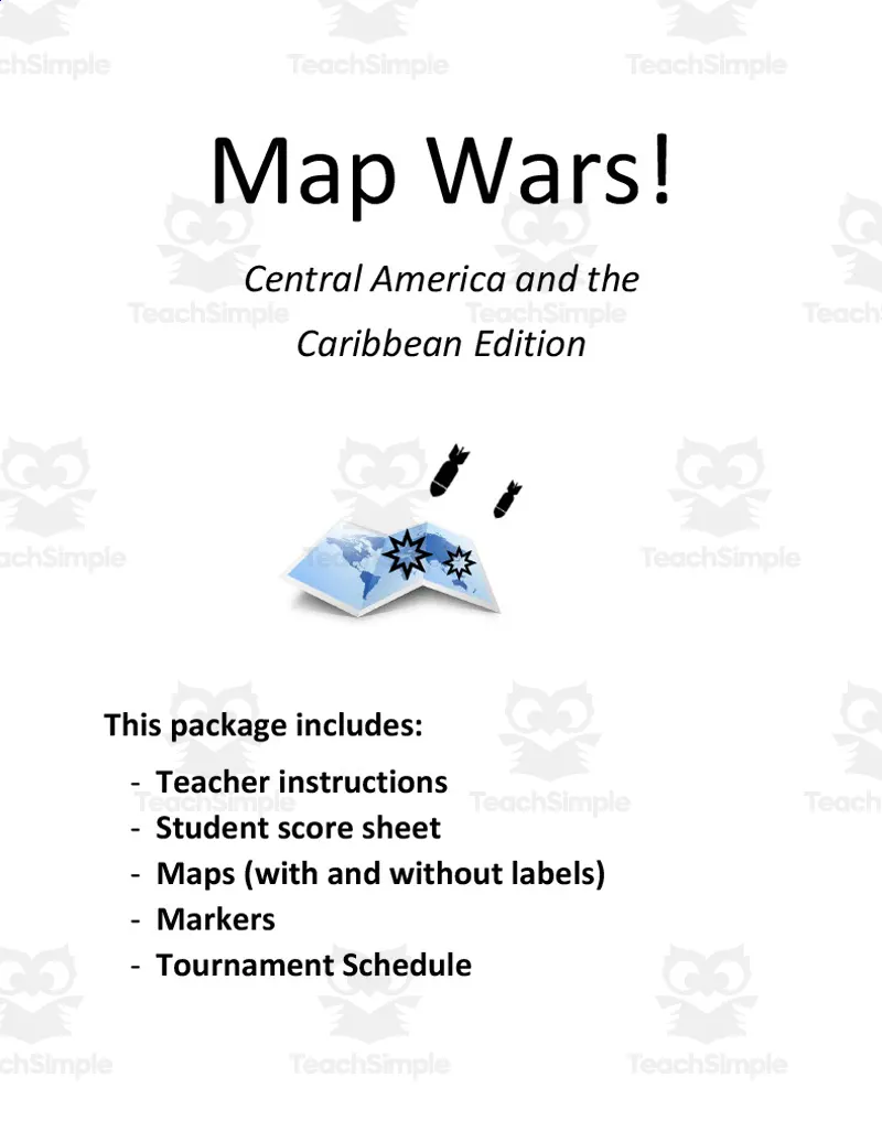 Map Wars: Central America & the Caribbean Edition | Interactive ...