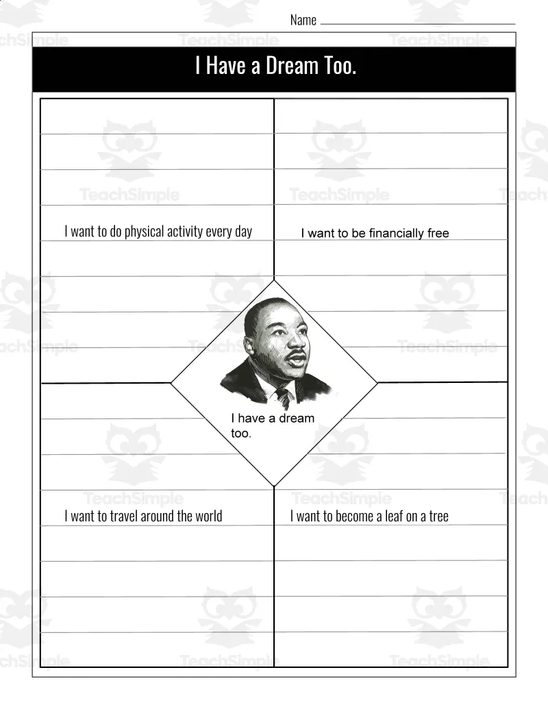Martin Luther King | Activities by Teach Simple
