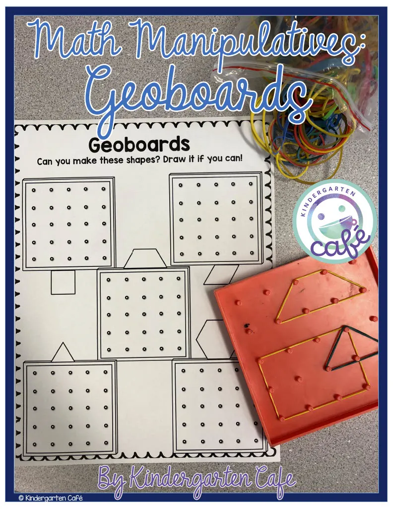 Math Manipulatives: Geoboards Printable by Teach Simple