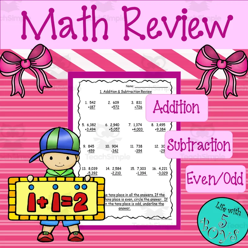 Math Worksheet For Addition And Subtraction By Teach Simple math-worksheet-for-addition-and-subtraction-by-teach-simple