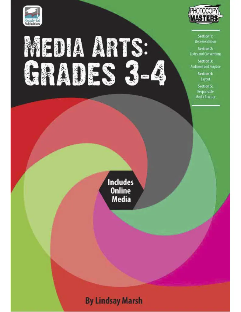 Media Arts Workbook: Grades 3-4 by Teach Simple