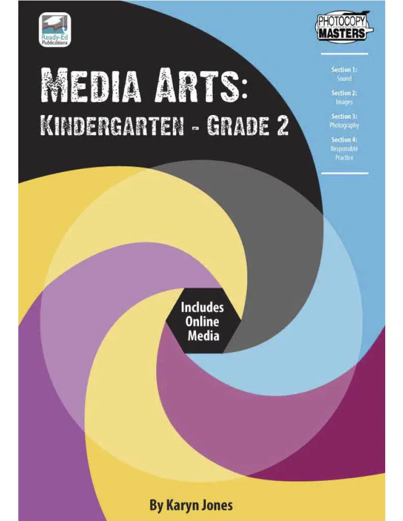 Media Arts Workbook: Grades K-2 by Teach Simple