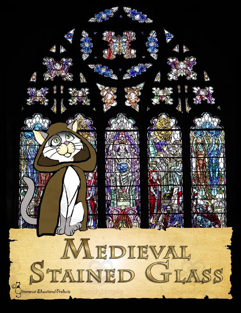 Medieval Stained Glass Craft and Activity by Teach Simple