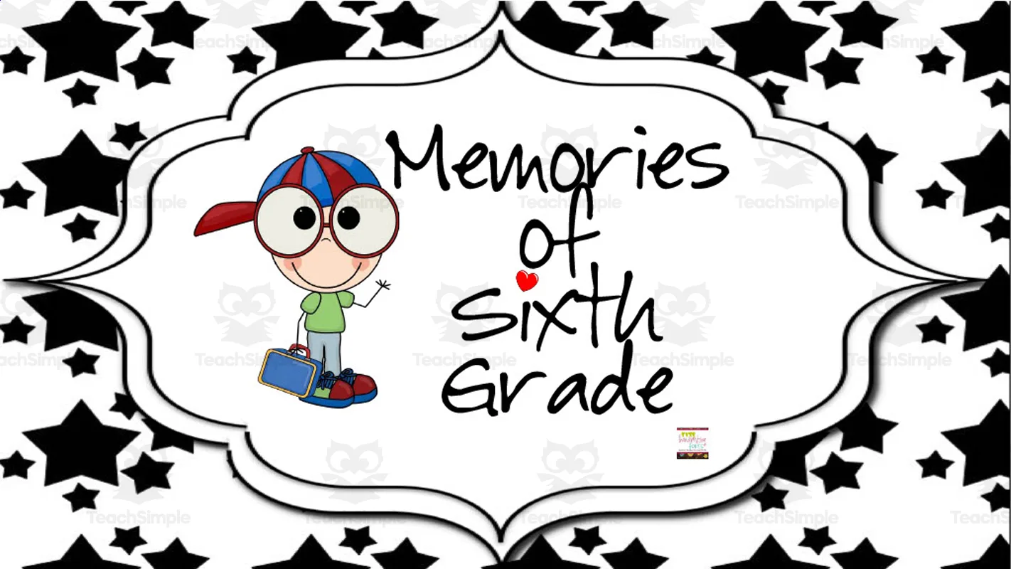 Memories Of Sixth Grade End Of Year Student Book By Teach Simple memories-of-sixth-grade-end-of-year-student-book-by-teach-simple