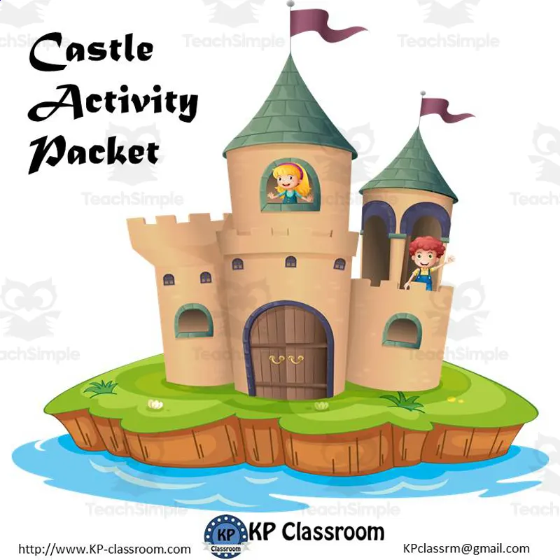 Middle Ages and Castle Literacy and Math Activity Packet by Teach Simple