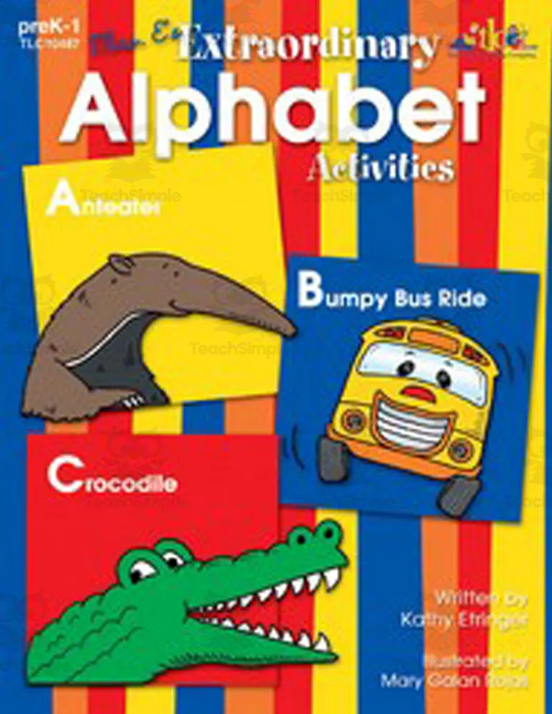 Mrs. E's Extraordinary Alphabet Activities by Teach Simple
