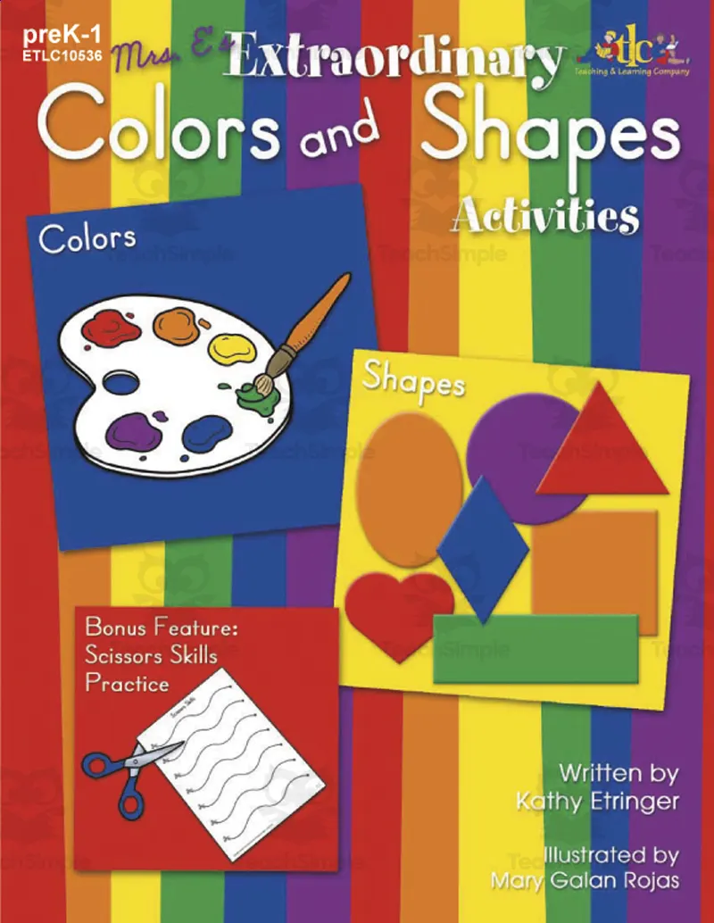 Mrs. E's Extraordinary Colors and Shapes Activities by Teach Simple