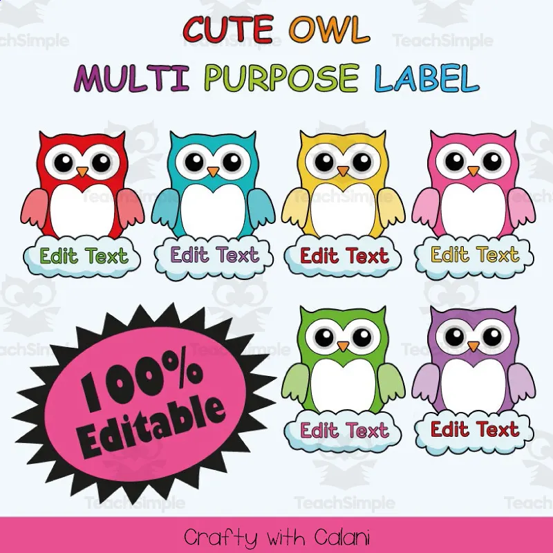 Multi Purpose Label, Editable Labels in Owl Theme - 100% Editable by ...
