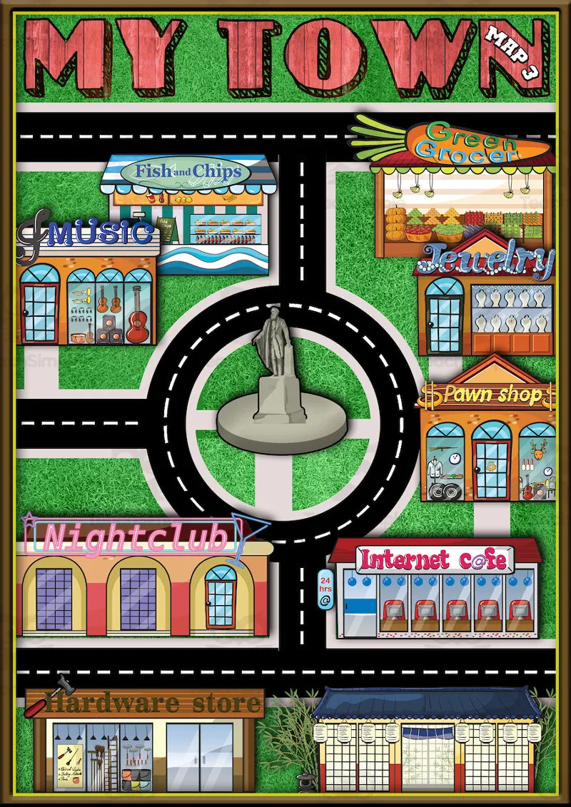 My Community Vocabulary Icons Set 3 by Teach Simple