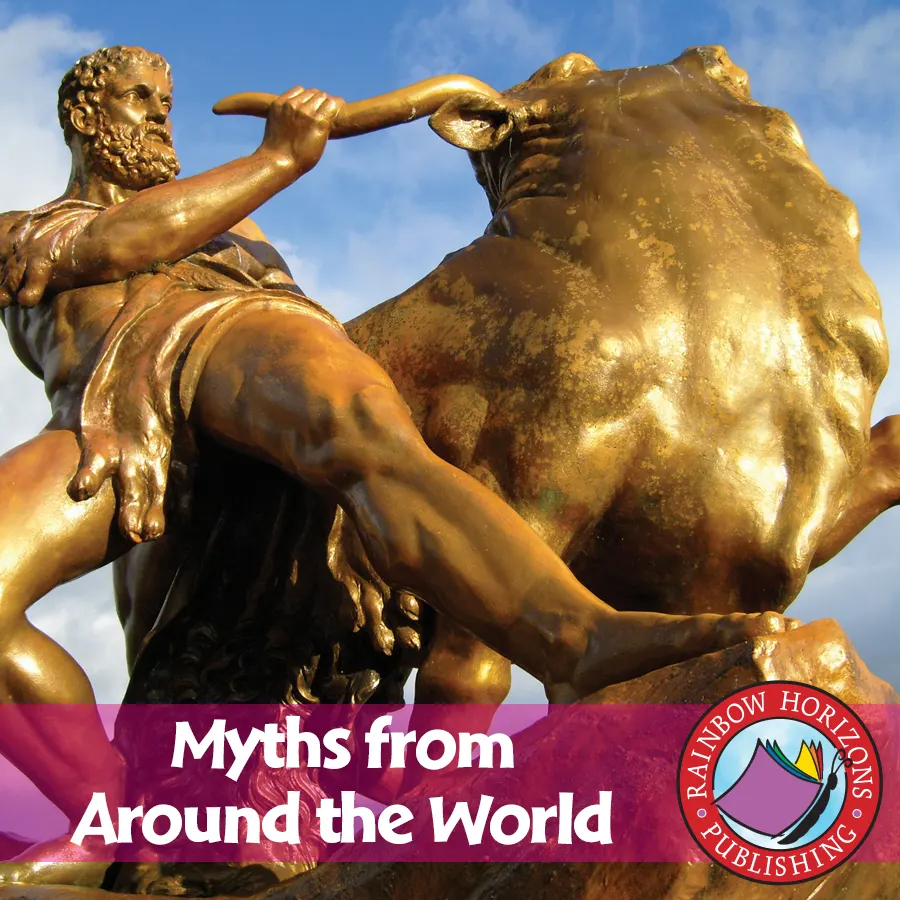 Myths From Around The World Gr. 4-6 by Teach Simple