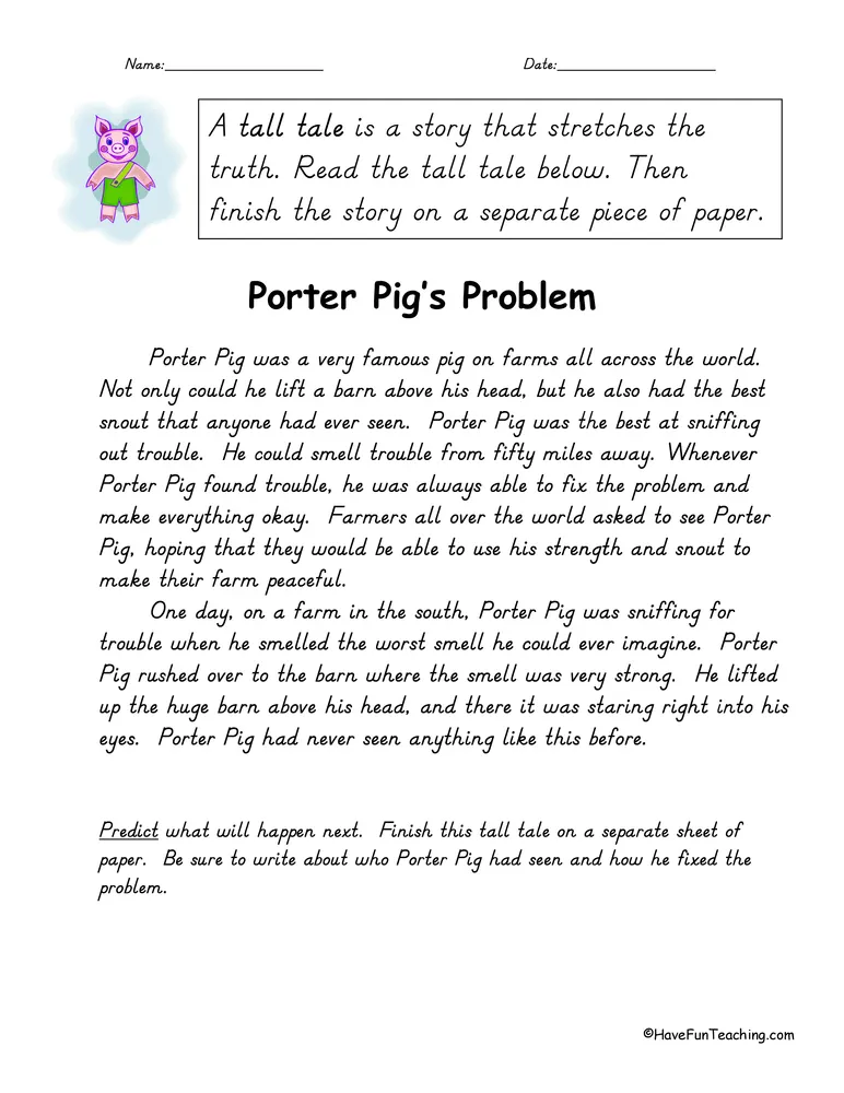 Narrative Writing Worksheet by Teach Simple Narrative Writing Worksheet by Teach Simple
