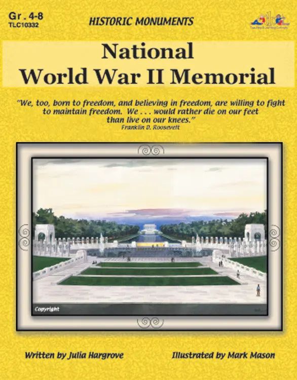 National World War II Memorial: Historic Monuments Series by Teach Simple