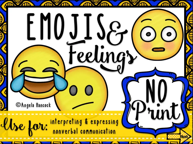 NO PRINT How to Emoji Conversation Skills by Teach Simple