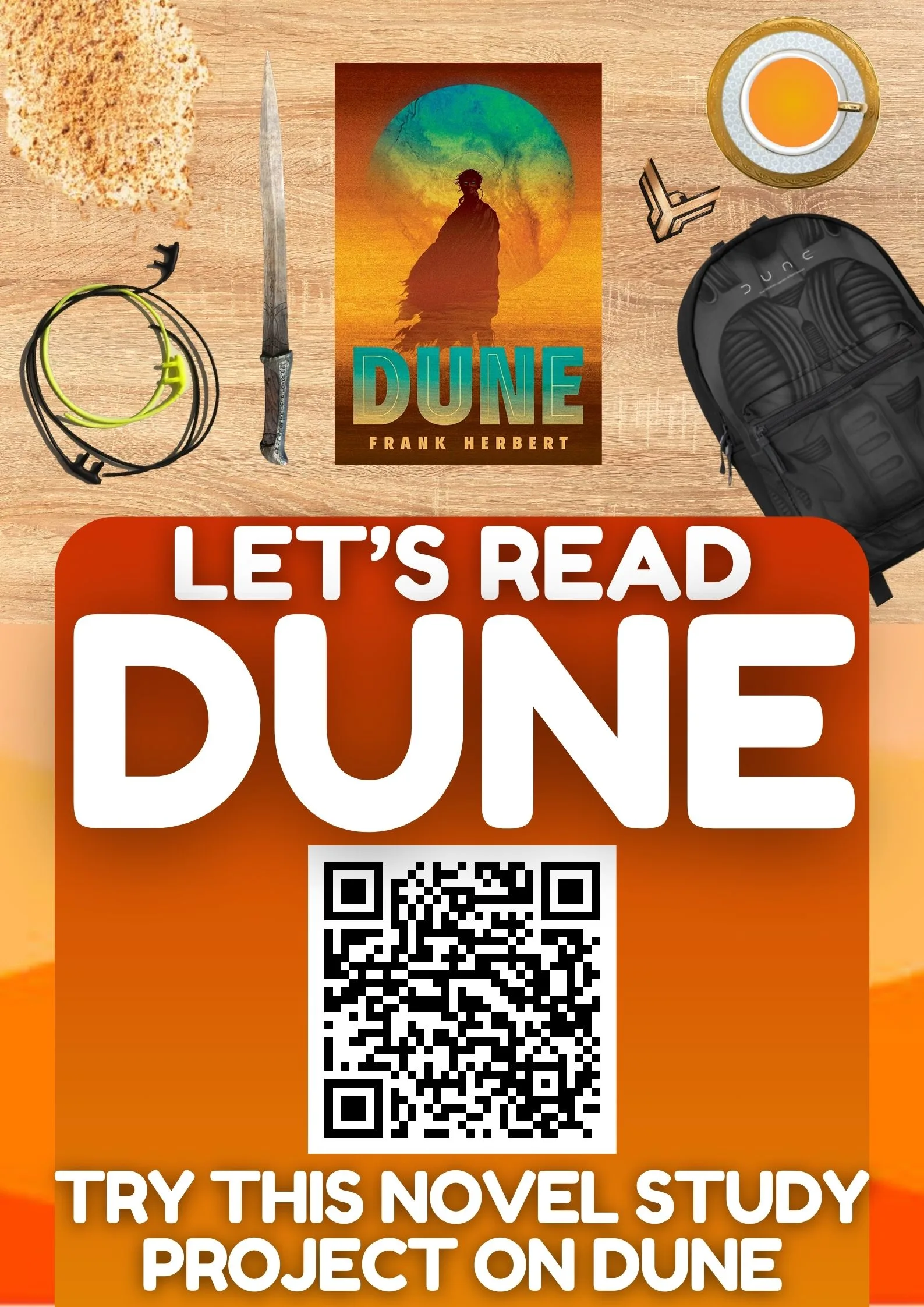 Novel Study on Dune by Frank Herbert - Science Fiction by Teach Simple