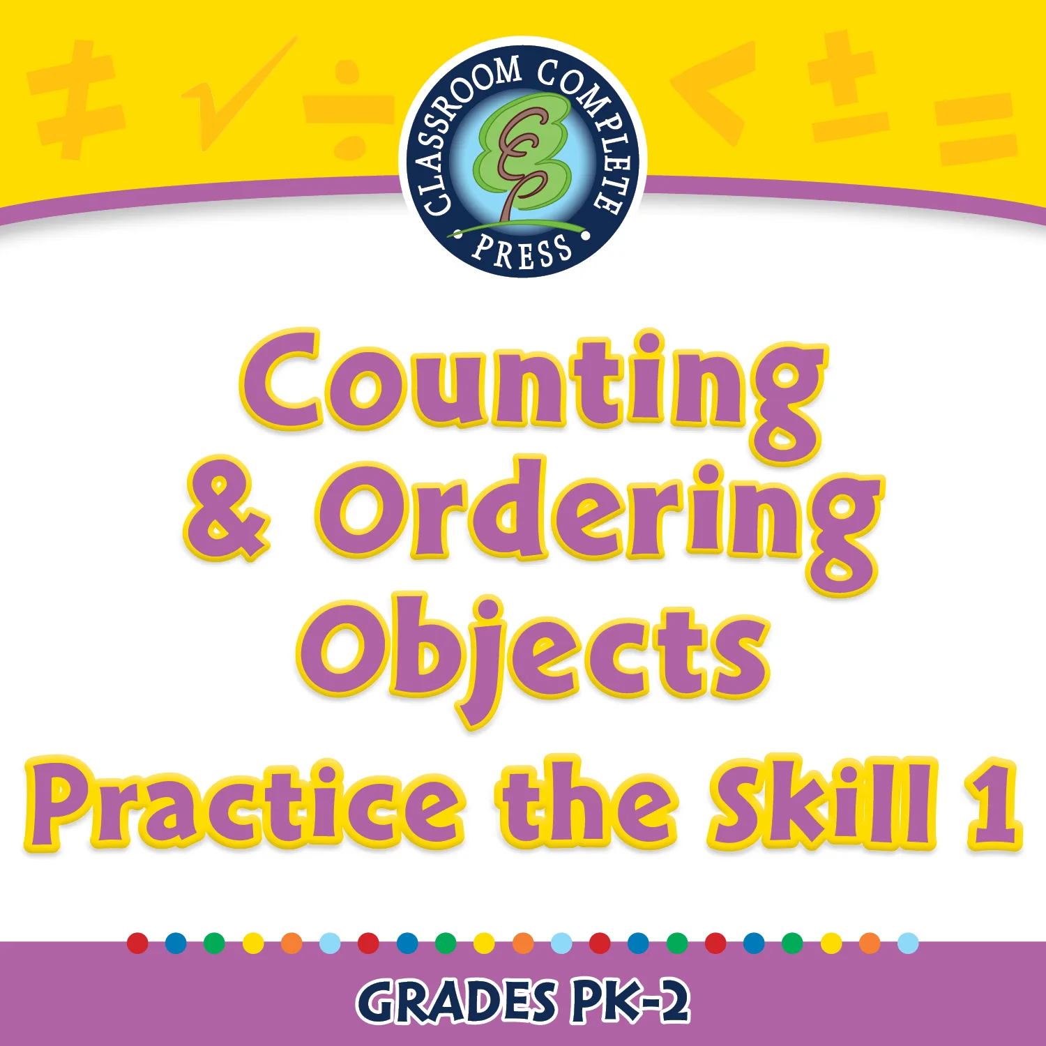 Number & Operations: Counting & Ordering Objects - Practice the Skill 1 - PC Software by Teach ...