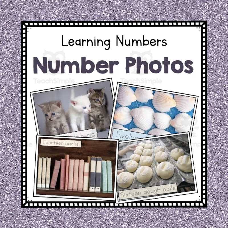 Number Photos | Preschool Number Resources by Teach Simple