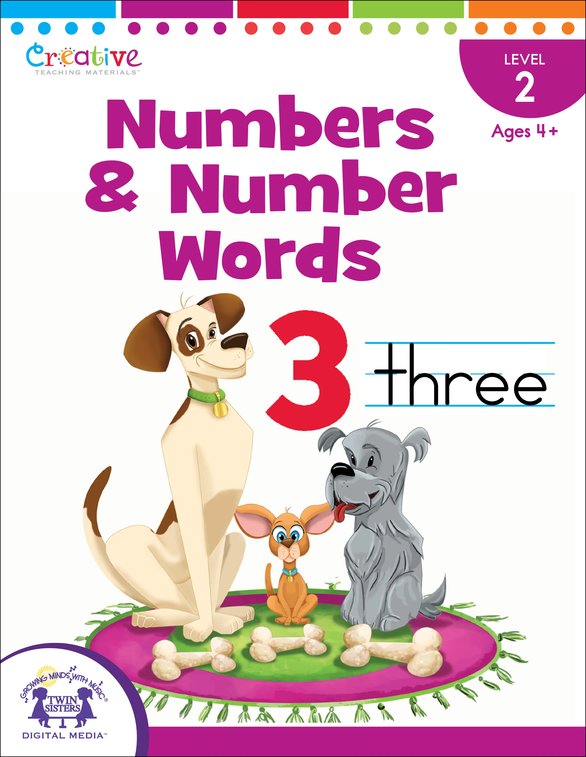 Numbers & Number Words Printable Workbook by Teach Simple