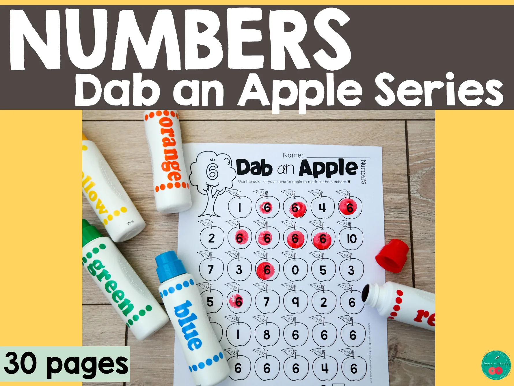 Numbers Dab by Teach Simple