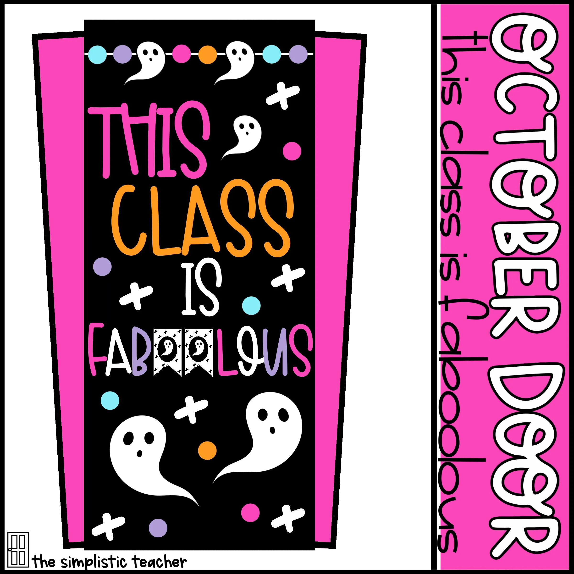 October Door Set: This Class is Faboolous by Teach Simple