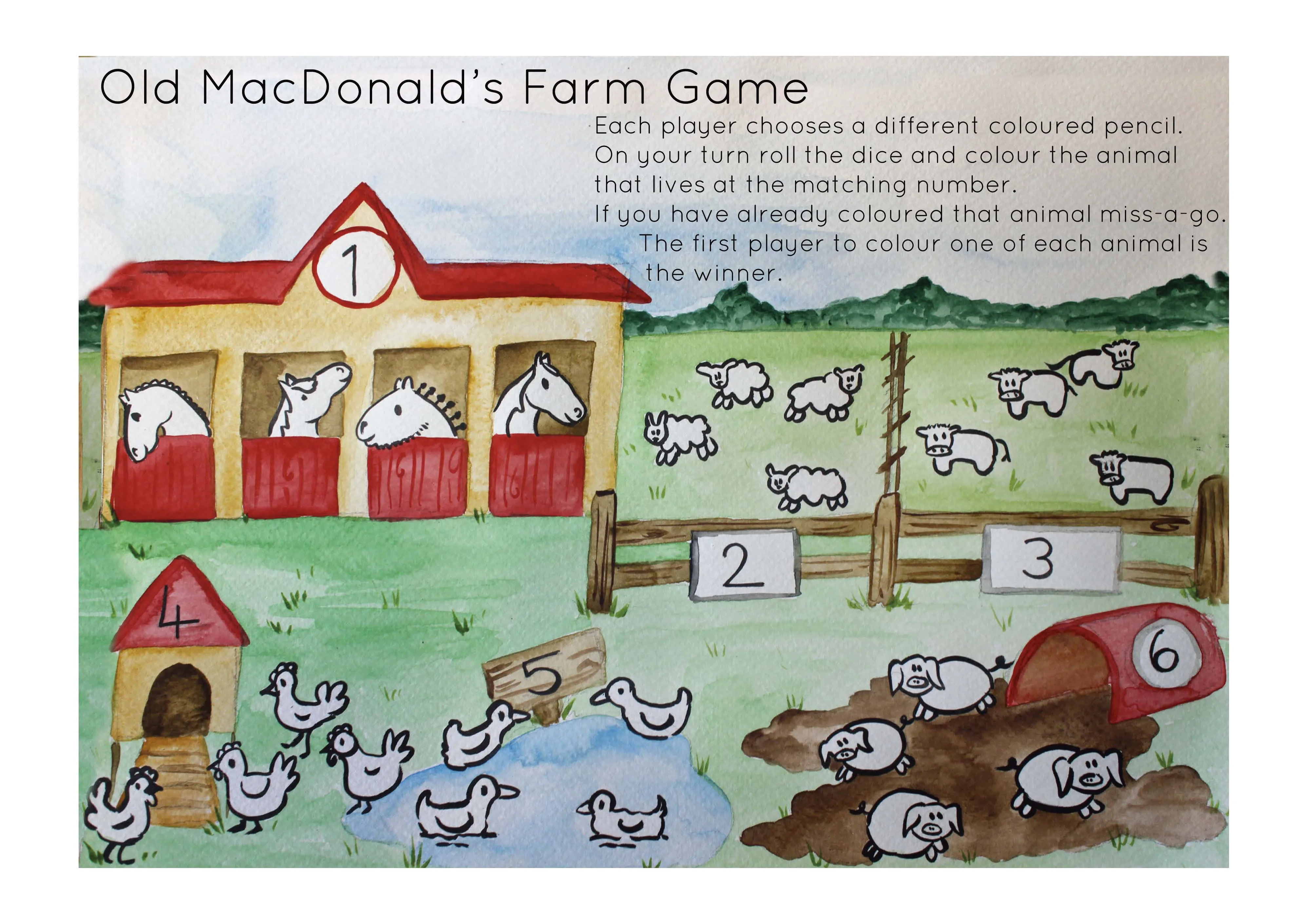 Old MacDonald's Farm Game by Teach Simple