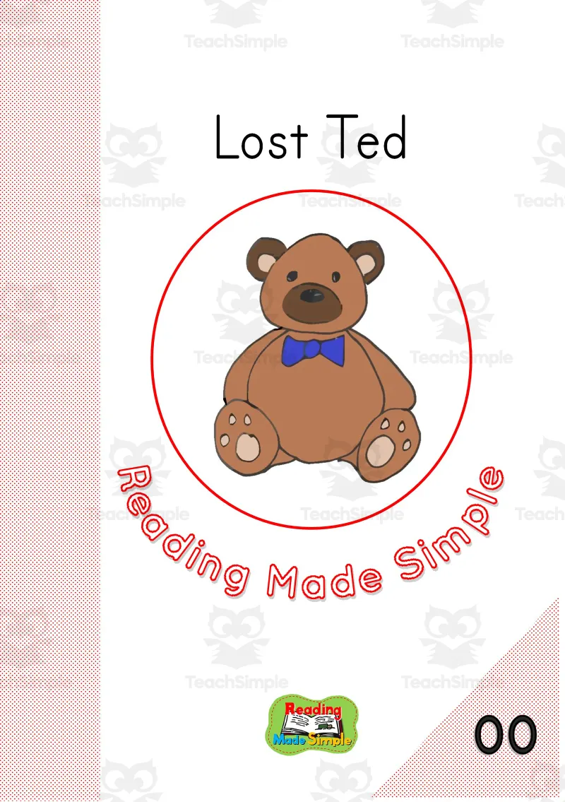 oo Phonic Reading Book Level 1:3 by Teach Simple