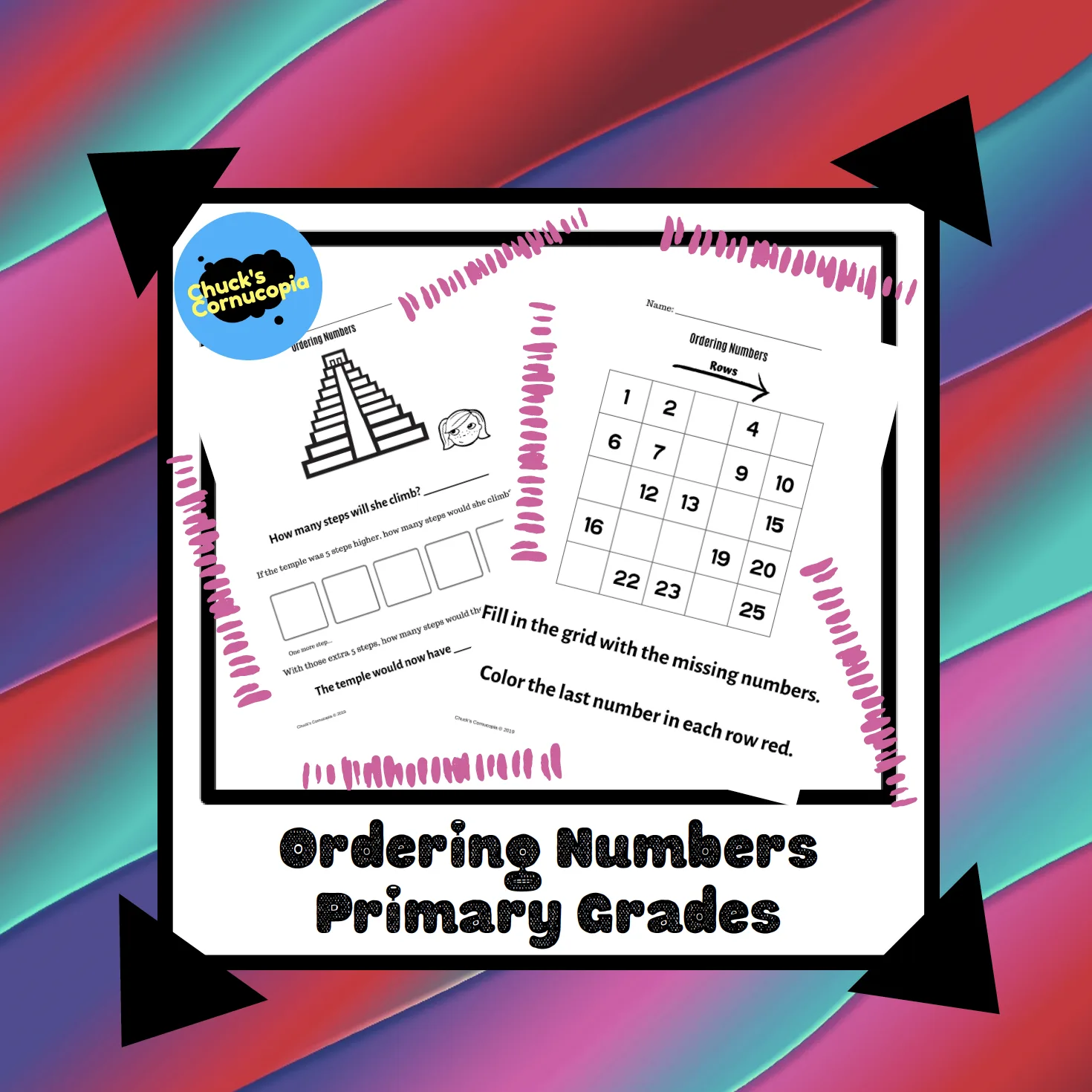 Ordering Numbers by Teach Simple