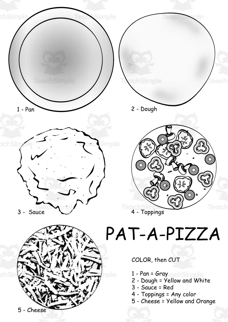 Pat-A-Pizza Activity by Teach Simple