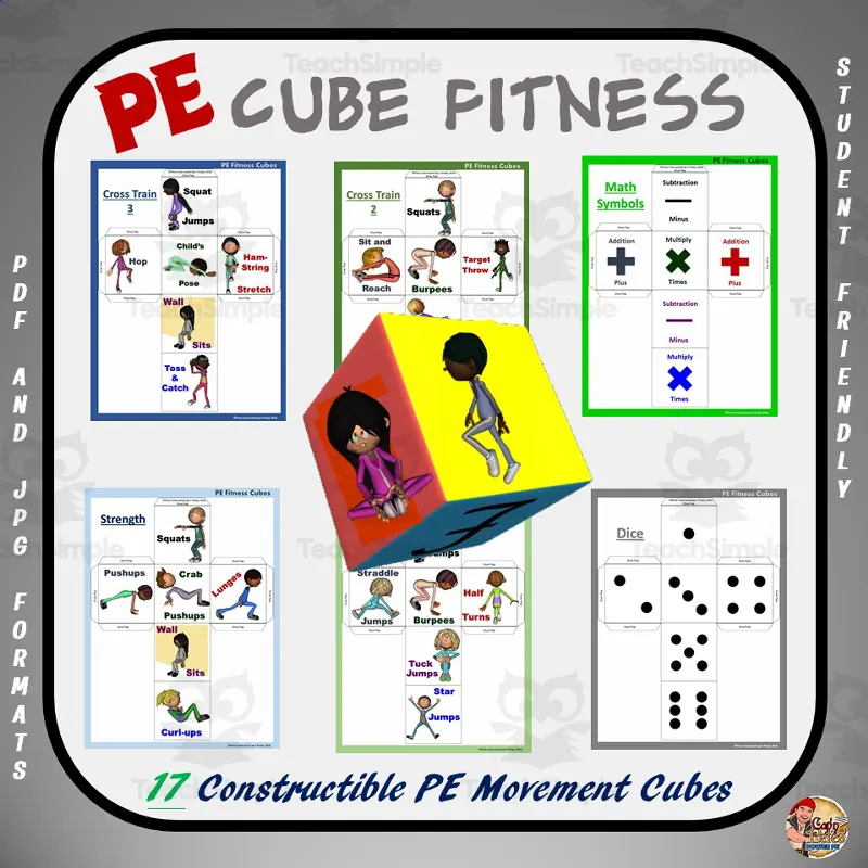 PE Cube Fitness by Teach Simple