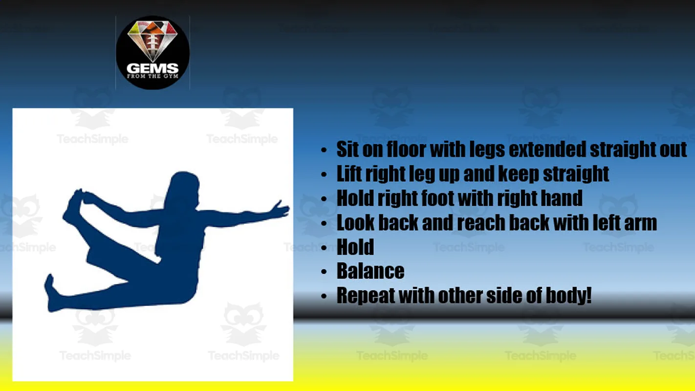 PE Flexibility Poster Pack by Teach Simple