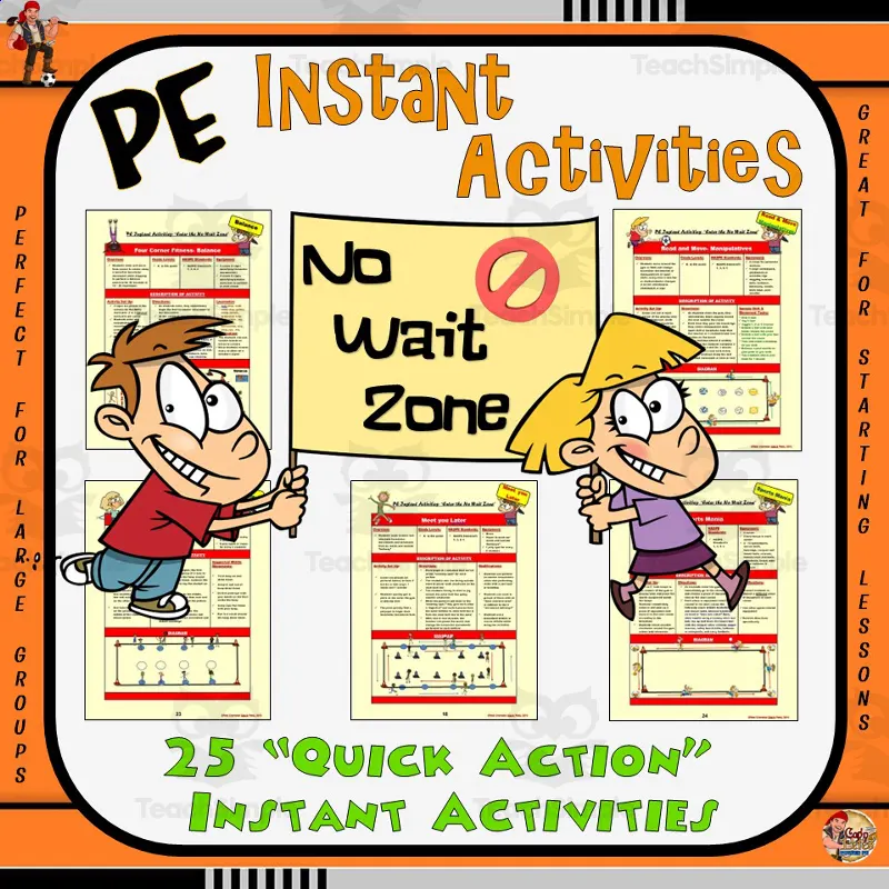 PE Instant Activities by Teach Simple