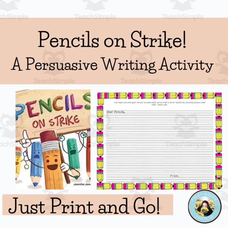 Pencils On Strike! by Teach Simple