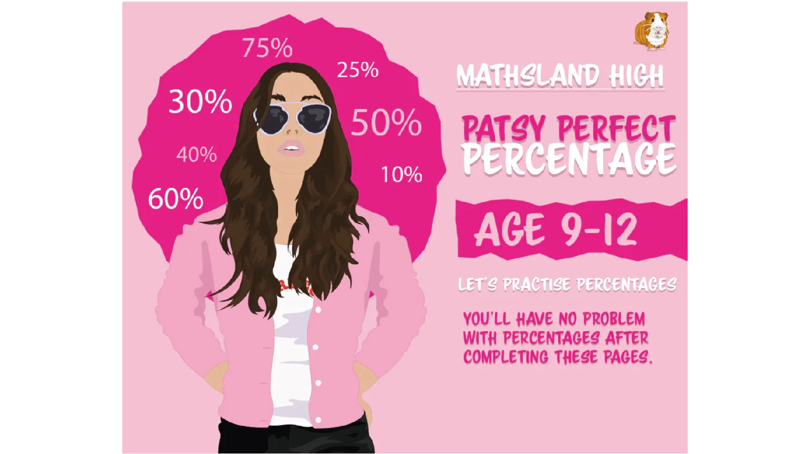 Percentage Practice Questions With Answers (9-12 years) by Teach Simple