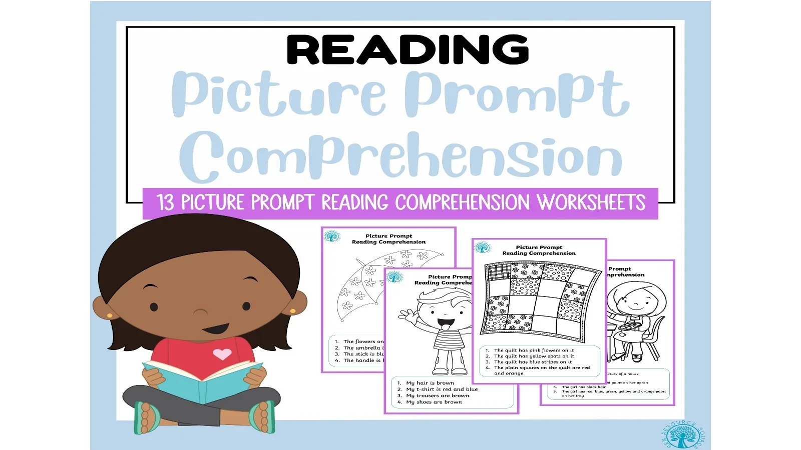 Picture Prompt Reading Comprehension by Teach Simple