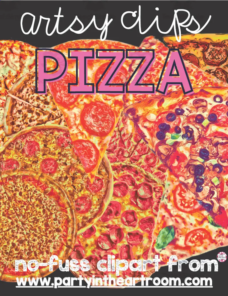 Pizza Clipart by Teach Simple