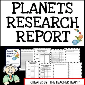 Planets and Solar System | Research Report by Teach Simple
