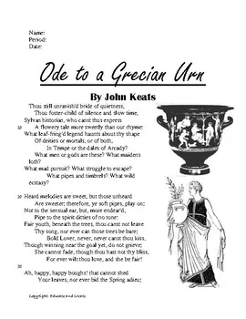 Poetry Analysis: Ode to a Grecian Urn by Teach Simple
