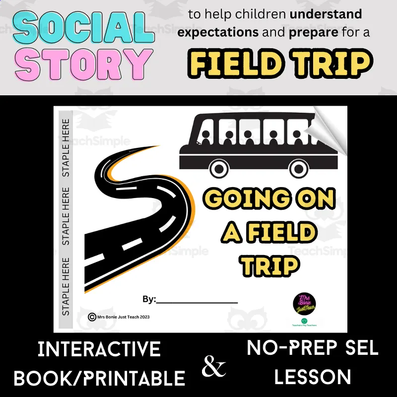 Preparing for a Field Trip - Rules and Expectations | Interactive Book ...