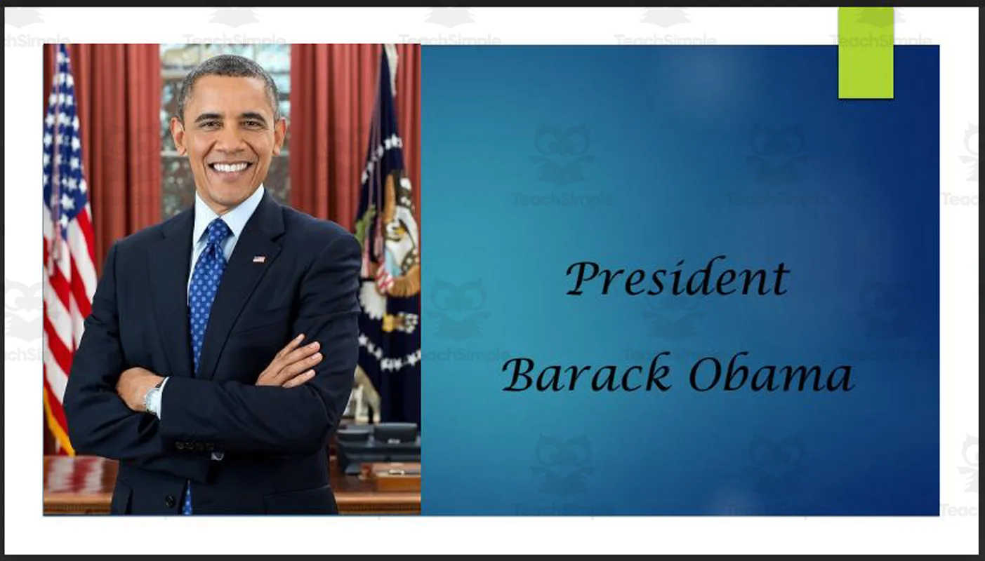 President Barack Obama Biography PowerPoint by Teach Simple President Barack Obama Biography PowerPoint by Teach Simple