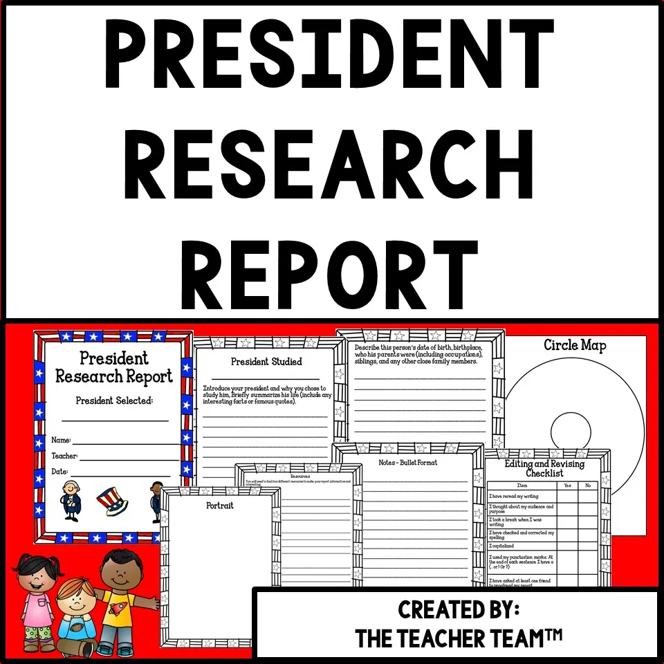 President Research Report by Teach Simple