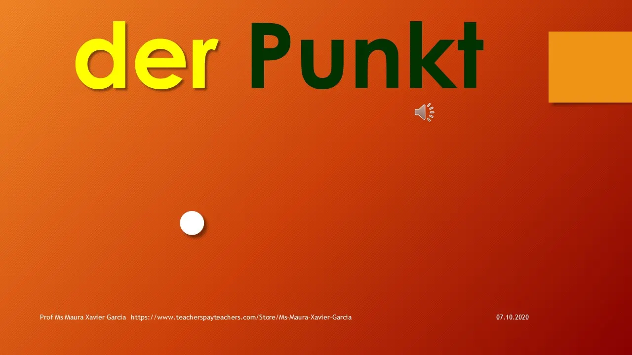 Punctuation symbols in German by Teach Simple