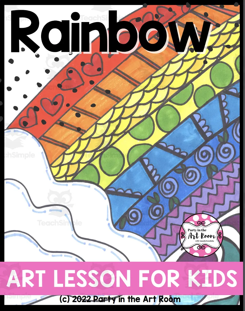 Rainbow Art Lesson for Kids by Teach Simple