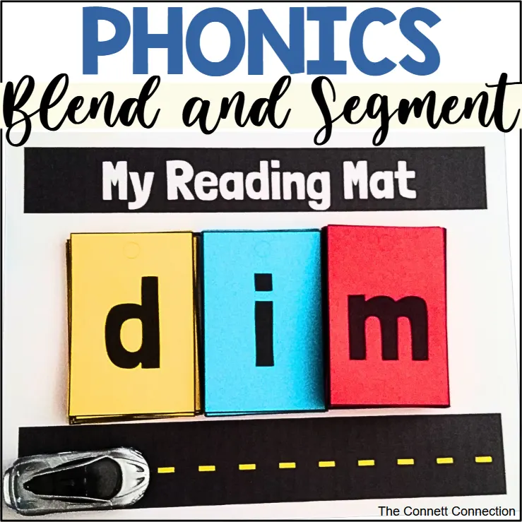 Reading and Blending Segmenting Mats by Teach Simple