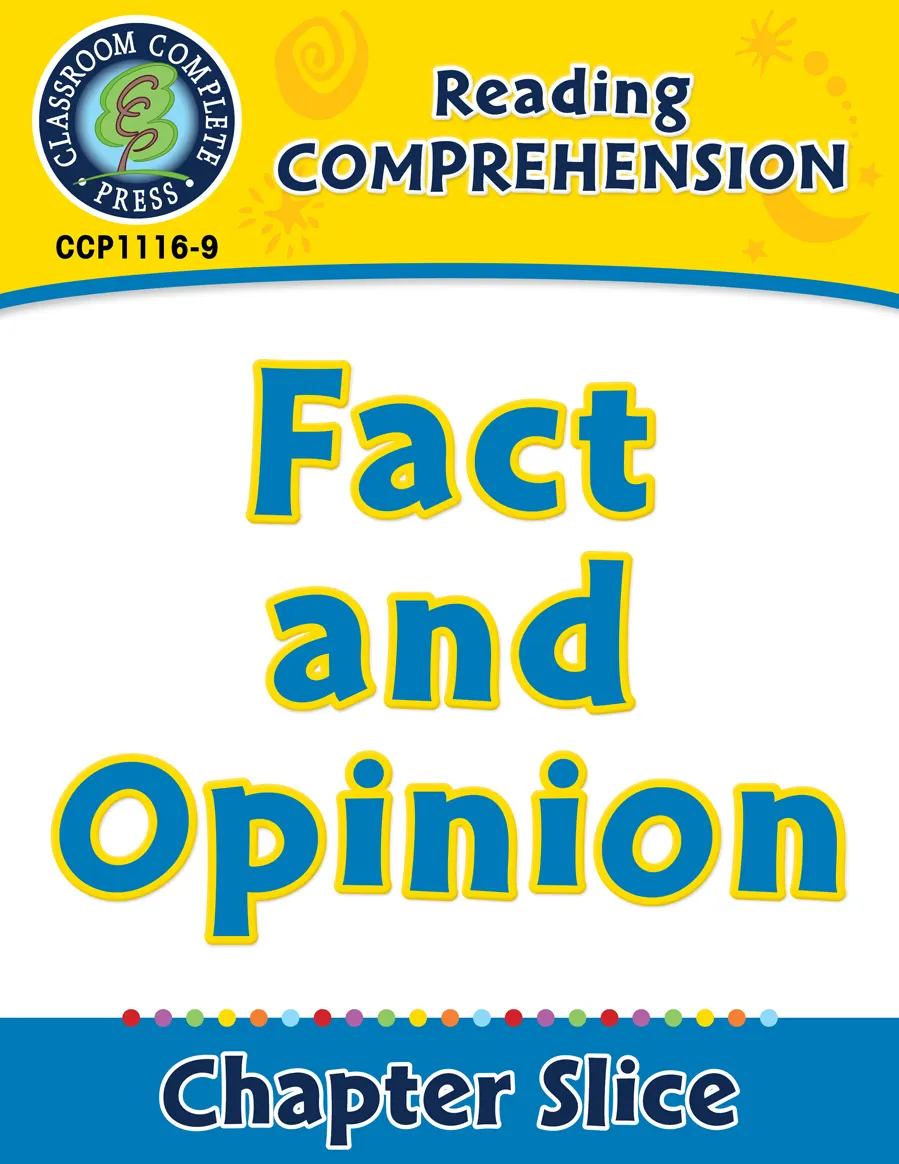 Reading Comprehension: Fact and Opinion by Teach Simple