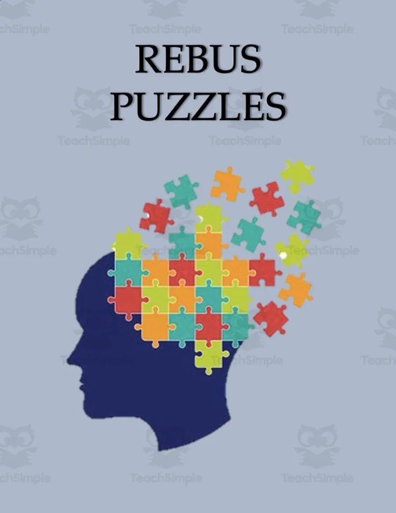 Rebus Puzzles by Teach Simple