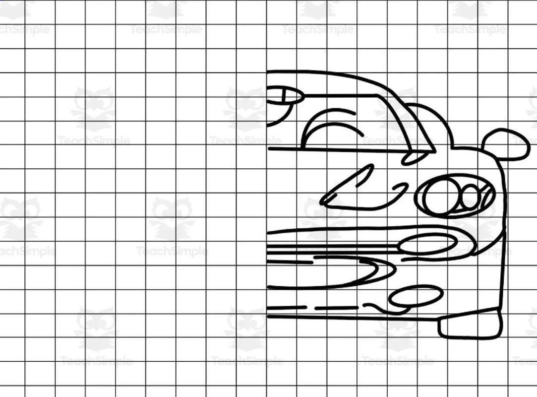 Reflection Artist: Sports Car by Teach Simple