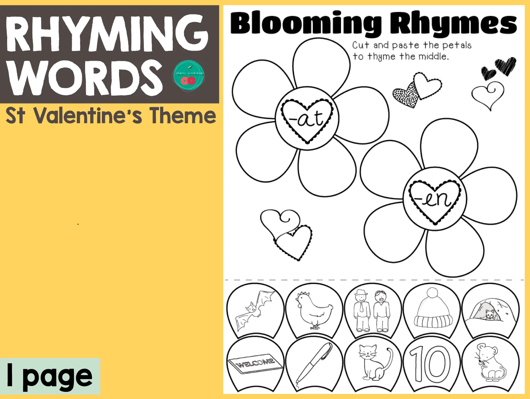 Rhyming Words by Teach Simple